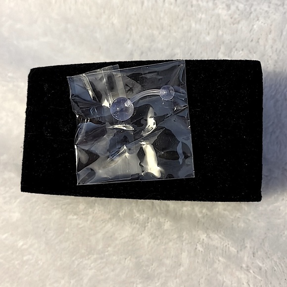 Jewelry | Crystal Clear Belly Button Ring | Poshmark